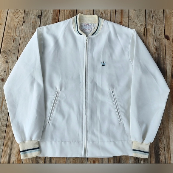 Wilson | Jackets & Coats | Vintage 5s Jack Kramer Wilson Tennis Bomber ...